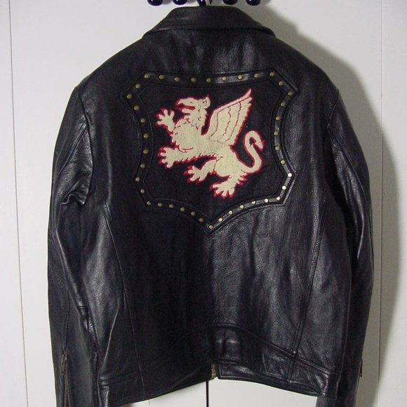 Wilsons Leather | Jackets & Coats | Vtg Wilsons M Julian Born To Rock ...